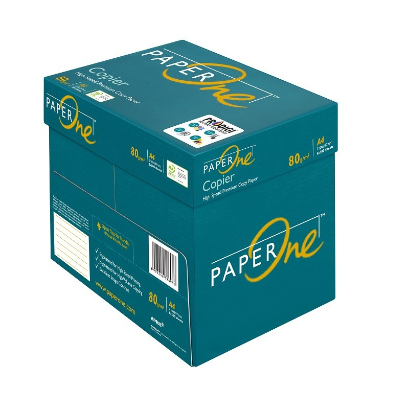 PAPER ONE A4 80gsm 500sheets Copier Paper 1 Box (5 Reams) | Shopee ...