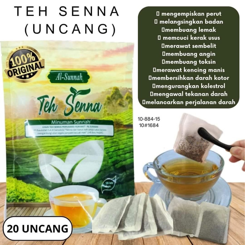 TEH SENNA AL-SUNNAH UNCANG | Shopee Singapore