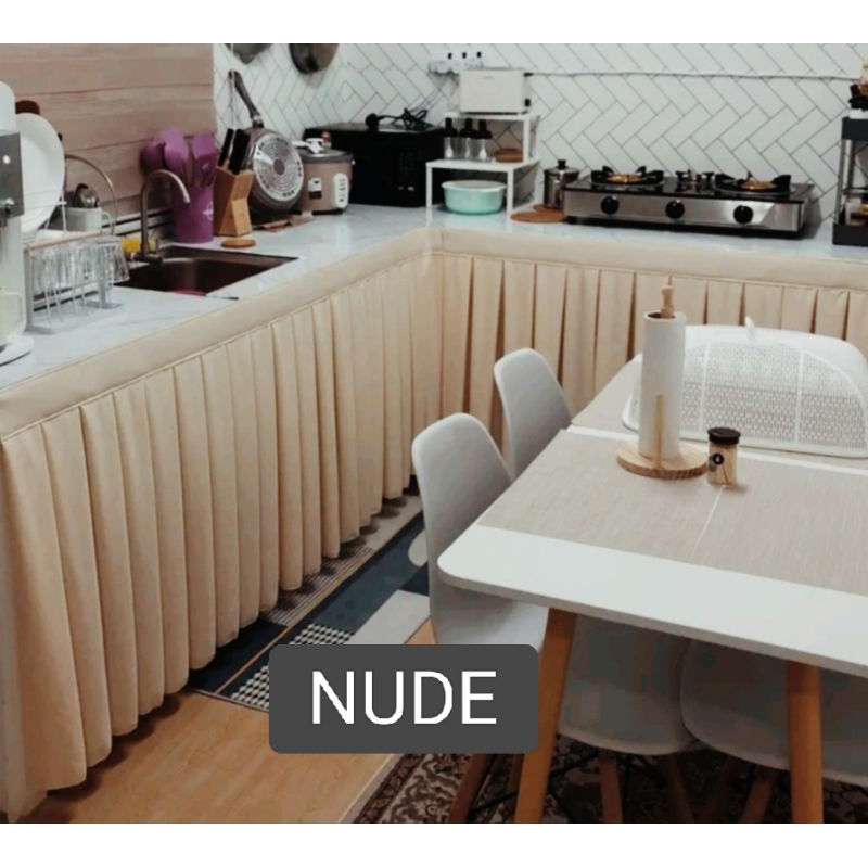 Kitchen Skirting/sinki Cover /Table Top Cover/School Desk office Desk ...