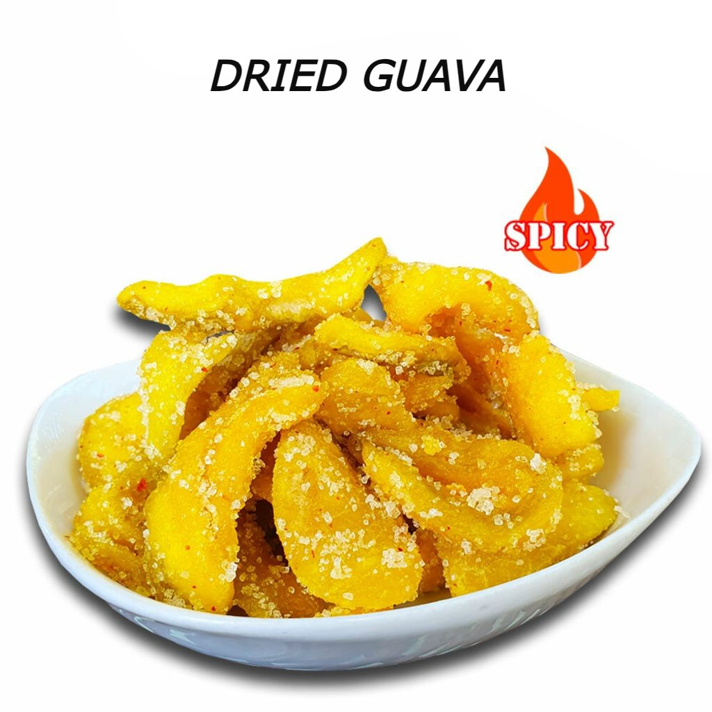 500g | 1kg Dried Guava Slice SPICY/SPICY Dried Guava Stone | Shopee ...