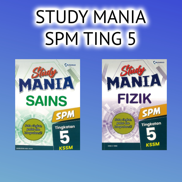 Spm STUDY MANIA Workbook/Practice Level 5 2022 | Shopee Singapore