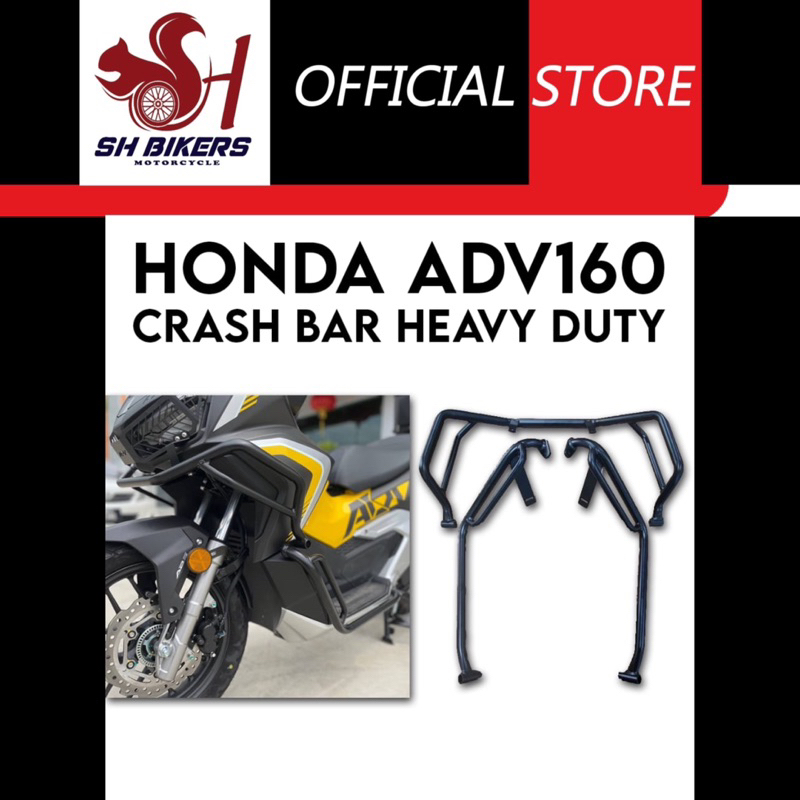 Honda ADV160 ADV 160 Full Set Crash Bar honda adv 160 accessories set | Shopee Singapore