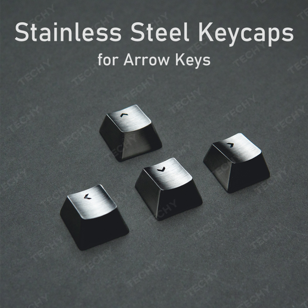 [Clearance] Stainless Steel MX Keycaps for Arrow Keys on Mechanical ...