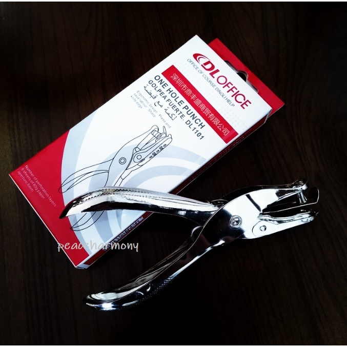 One Hole Punch / Single Hole Punch / Ticket Puncher / Penebuk Lubang ...