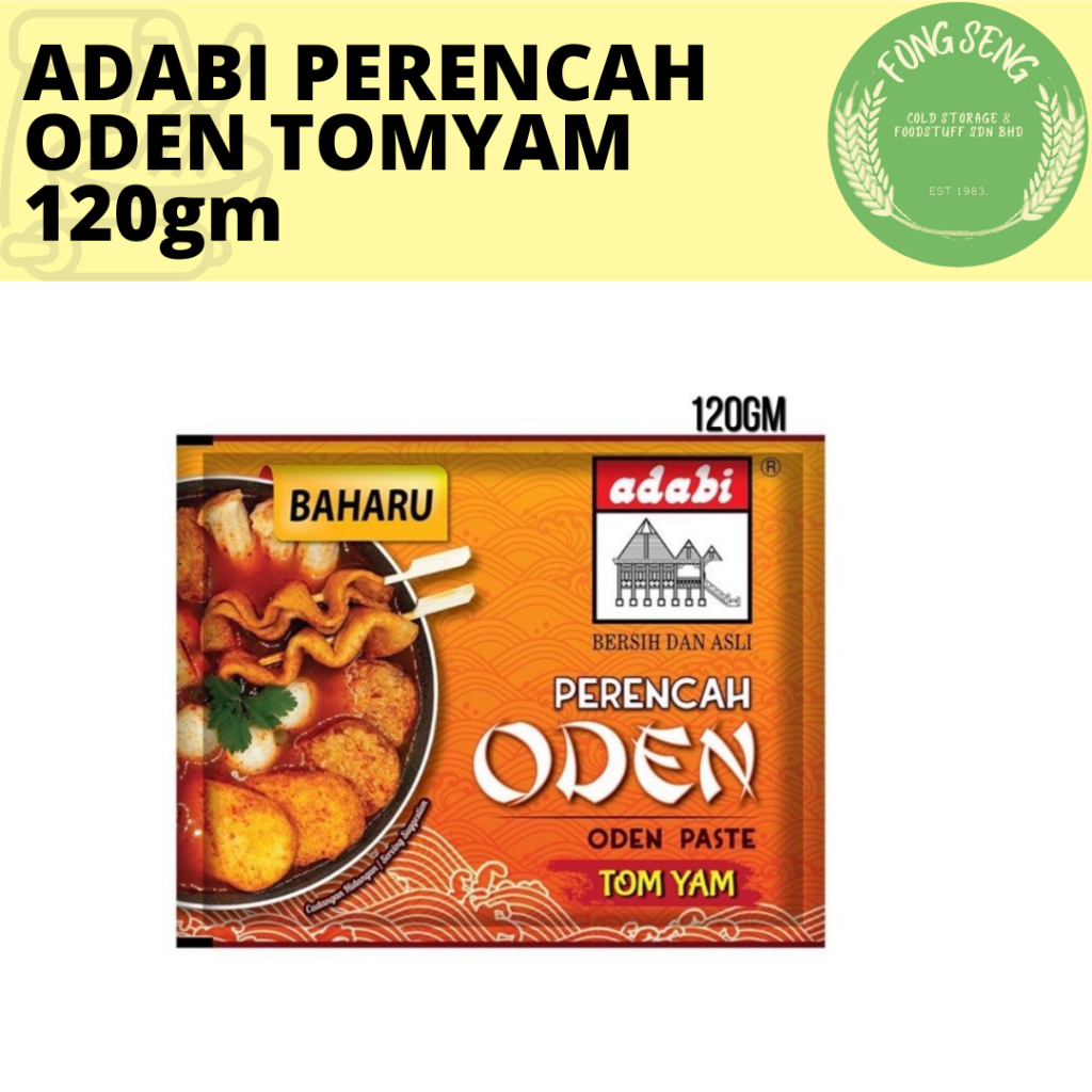 Adabi Perencah ODEN 120gm (Tomyam) | Shopee Singapore