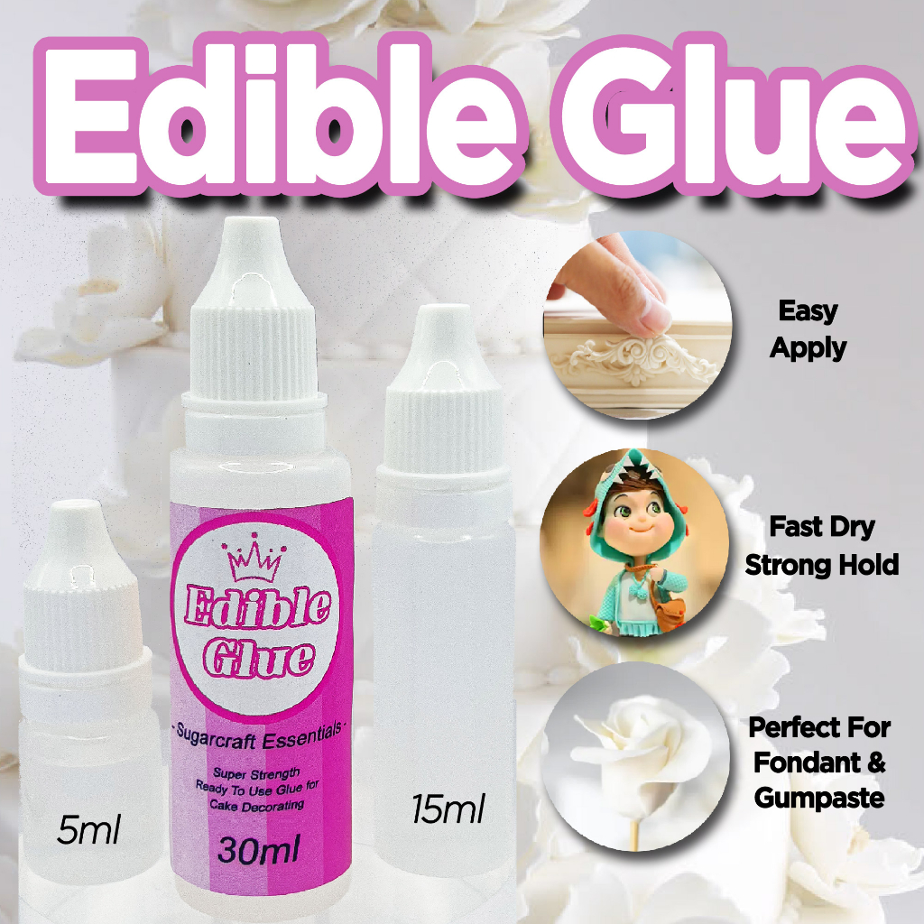 Edible Glue Fondant Glue Fondant Gum Non-toxic Craft Glue DIY Food Safe ...