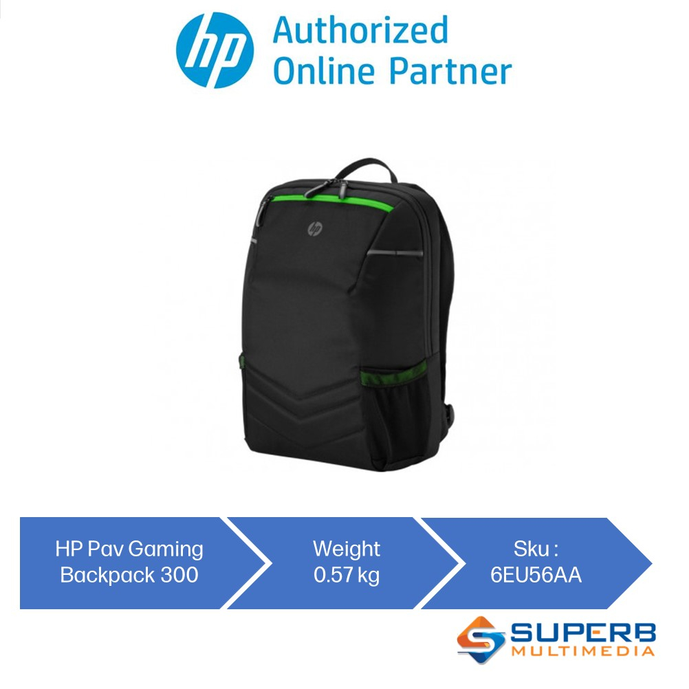HP Pavilion Gaming Backpack 300 (6EU56AA) | Shopee Singapore