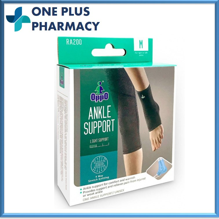 Oppo 4 Way Stretch Ankle Support RA200 Wrap Strap Guard Foot Support ...