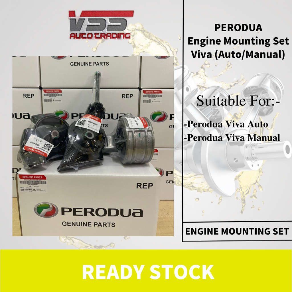 PERODUA VIVA AUTO / MANUAL ENGINE MOUNTING SET (3PCS) | Shopee Singapore