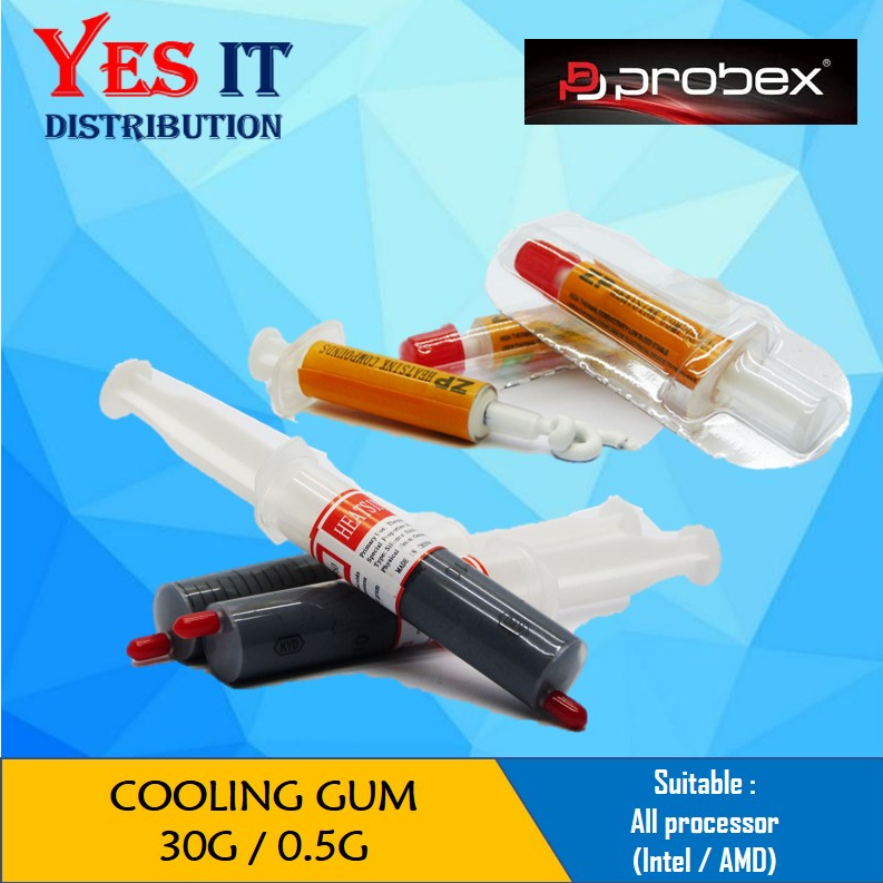 PROBEX HEATSINK COOLING GEL 30G THERMAL PASTE FOR CPU / GPU ( 0.5g ...