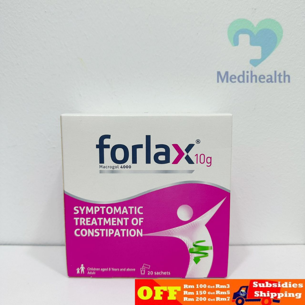 Forlax 10g Powder For Oral Solution Sachets (20's) | Shopee Singapore