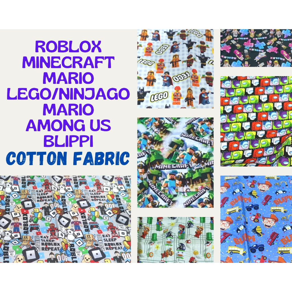 Kain Cotton kartun/Designer Cotton Fabric for DIY Craft & Clothing ...