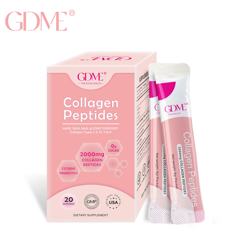 GDME Multi Collagen Peptides Powder - Type I, II, III, V, X ...