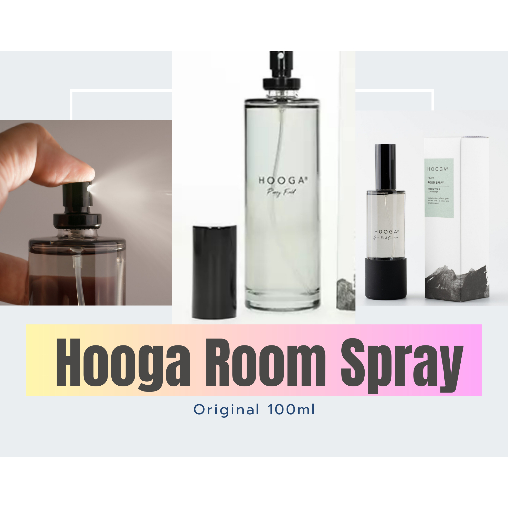 HOOGA 100ml Room Spray BLACK Series | Shopee Singapore