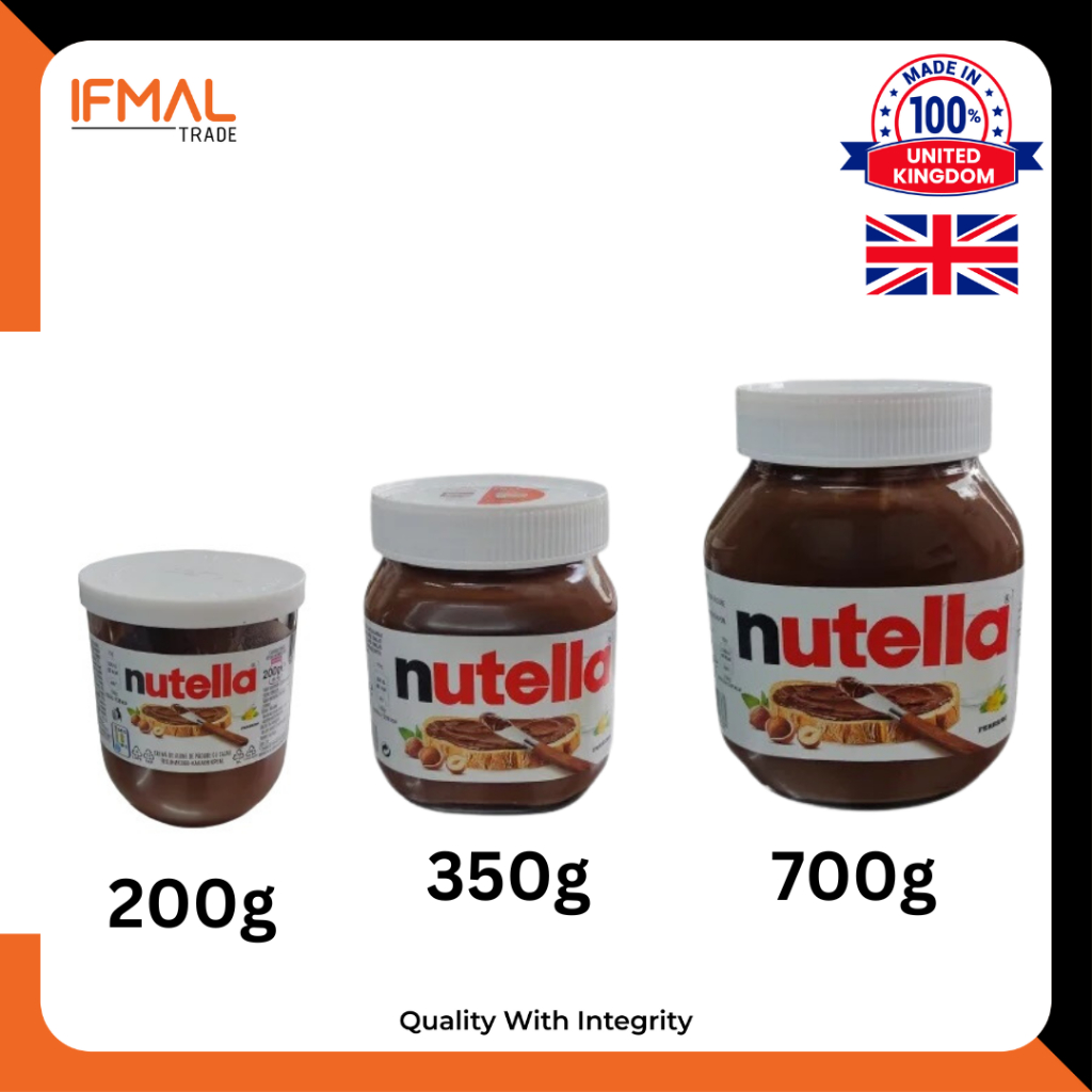 Nutella Spread 700g | 350g | 200g Hazelnut Chocolate Spread Coklat Hazelnut - | Shopee Singapore