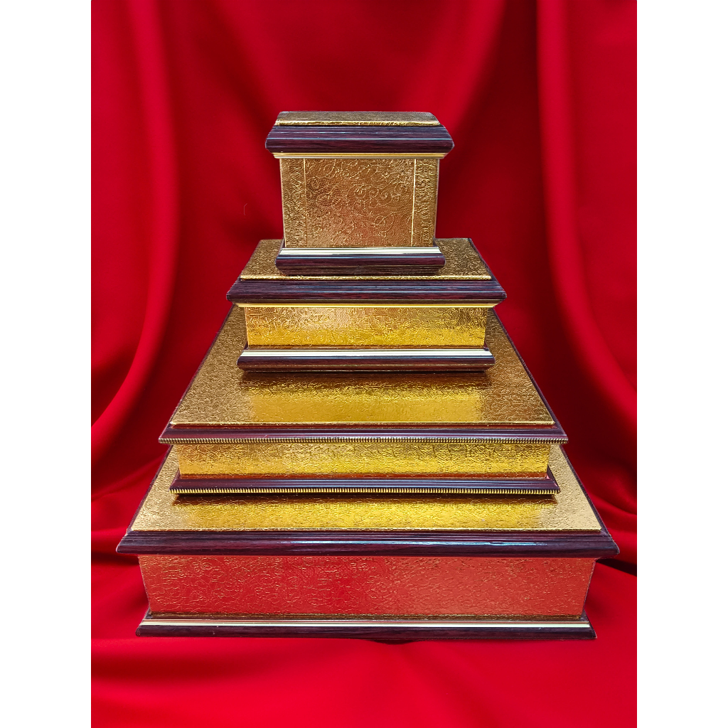 Exquisite Golden Wooden Frame God Chair God Seat [Quick Shipment ...