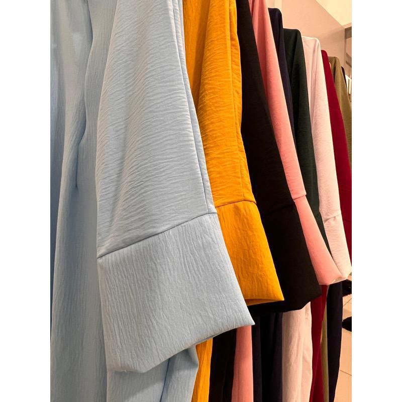 Italian kaftan Cey crepe ironless sujuk | Shopee Singapore Italian kaftan Cey crepe ironless sujuk | Shopee Singapore
