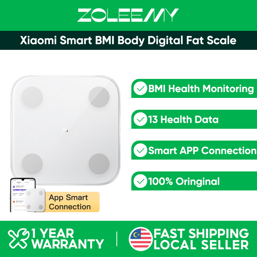 Xiaomi BMI Body Fat Scale Digital Weight Scale And BOMIDI BMI Body Fat ...