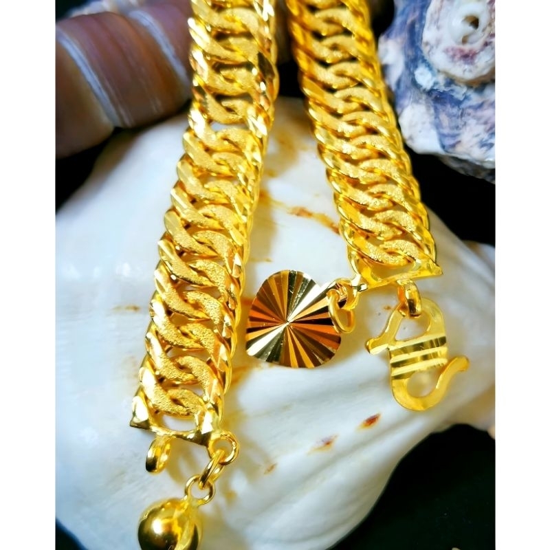 COP 916 PERSIS GOLD KOREAN HAND CHAIN ( BRACELET) | Shopee Singapore