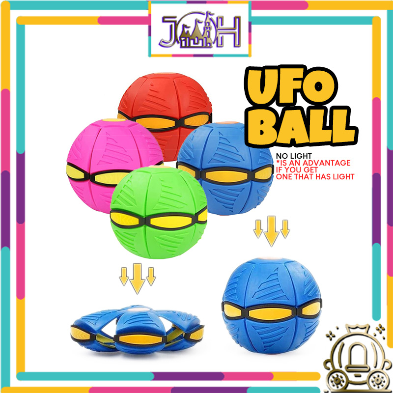 UFO Magic Ball Viral Flying Saucer Flat Throw Disc Ball Toy Outdoor ...