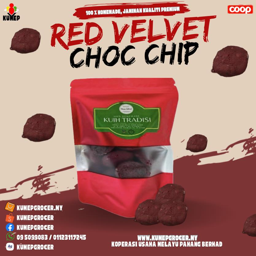 Kuih Tradition (MINI RED VELVET Chocolate CHIP) | Shopee Singapore