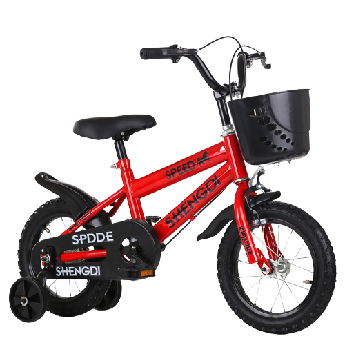 14 Inch Kids Bike - Normal Freestyle Bicycle Steel Frame With Training ...