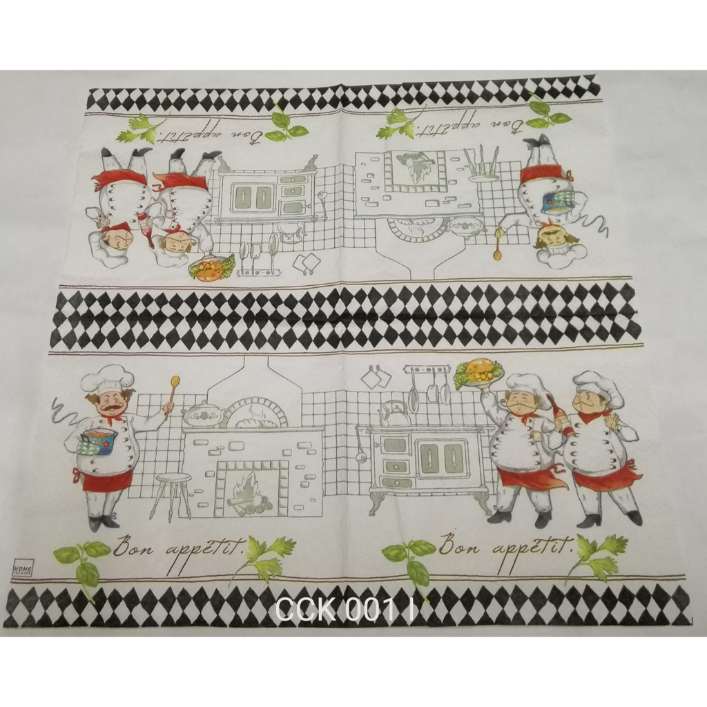 Decoupage Tissue/Napkin [ Chocolate, Coffee, Kitchen 1 ] CCK 001 i ...