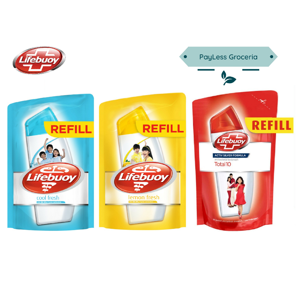 Lifebuoy Body Wash Shower Gel Refill 450ml Travel Pack | Shopee Singapore