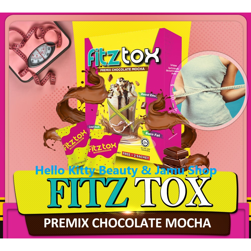 FITZTOX PREMIX CHOCOLATE MOCHA / FITZTOX MINUMAN DIET VIRAL / / FROM HQ ...