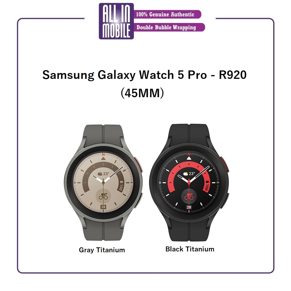 Samsung Galaxy Watch 5 Pro 45MM (R920) - 1 Year Warranty By Samsung ...