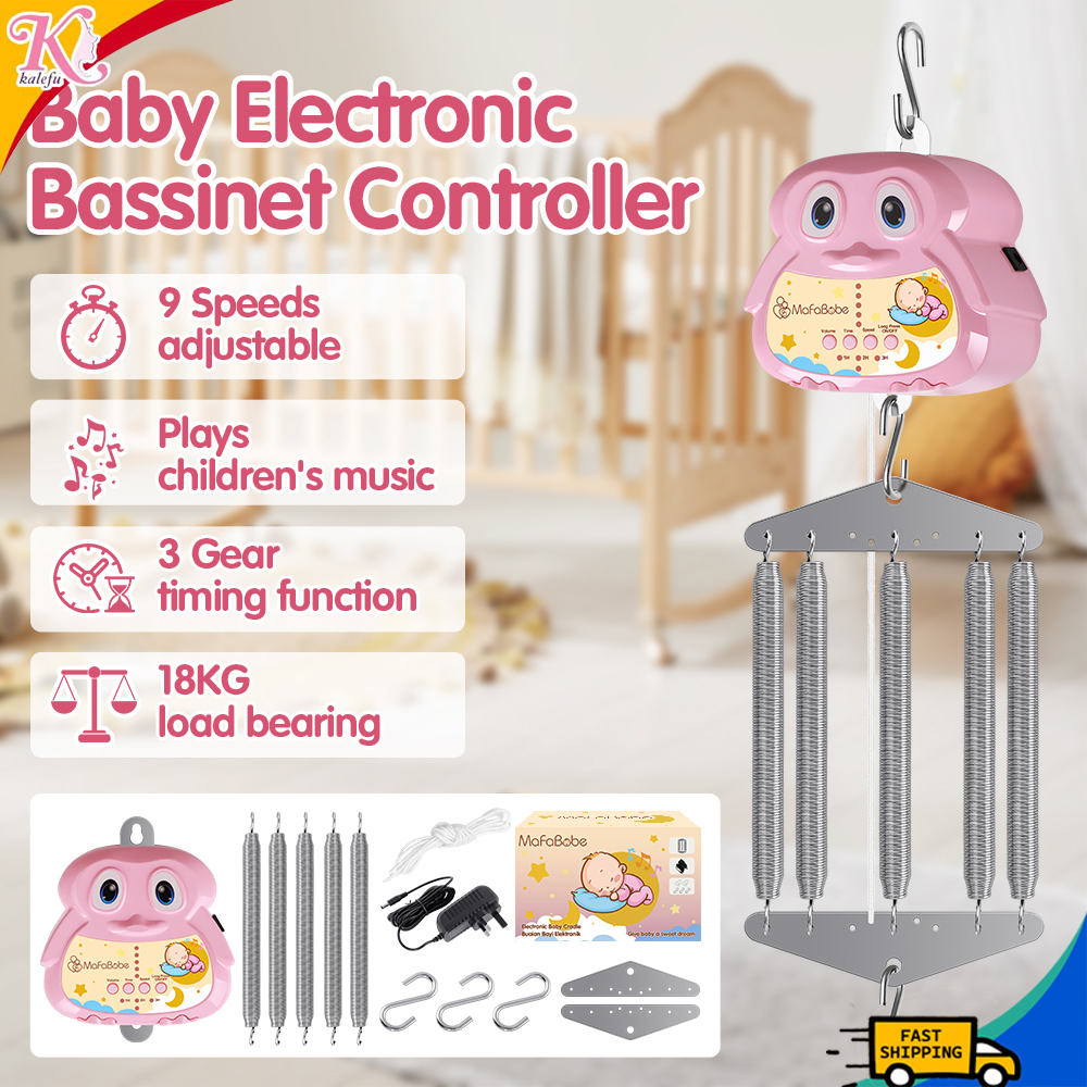 Mafababe Electric Baby Cradle Automatic Spring Electric Baby Cradle ...