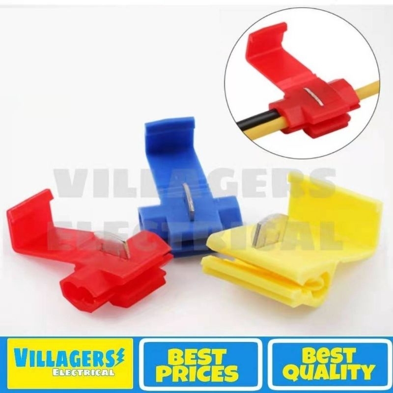 QUICK SPLICE WIRE CONNECTOR LOCK WIRE TERMINAL CLIP G TYPE CABLE ...
