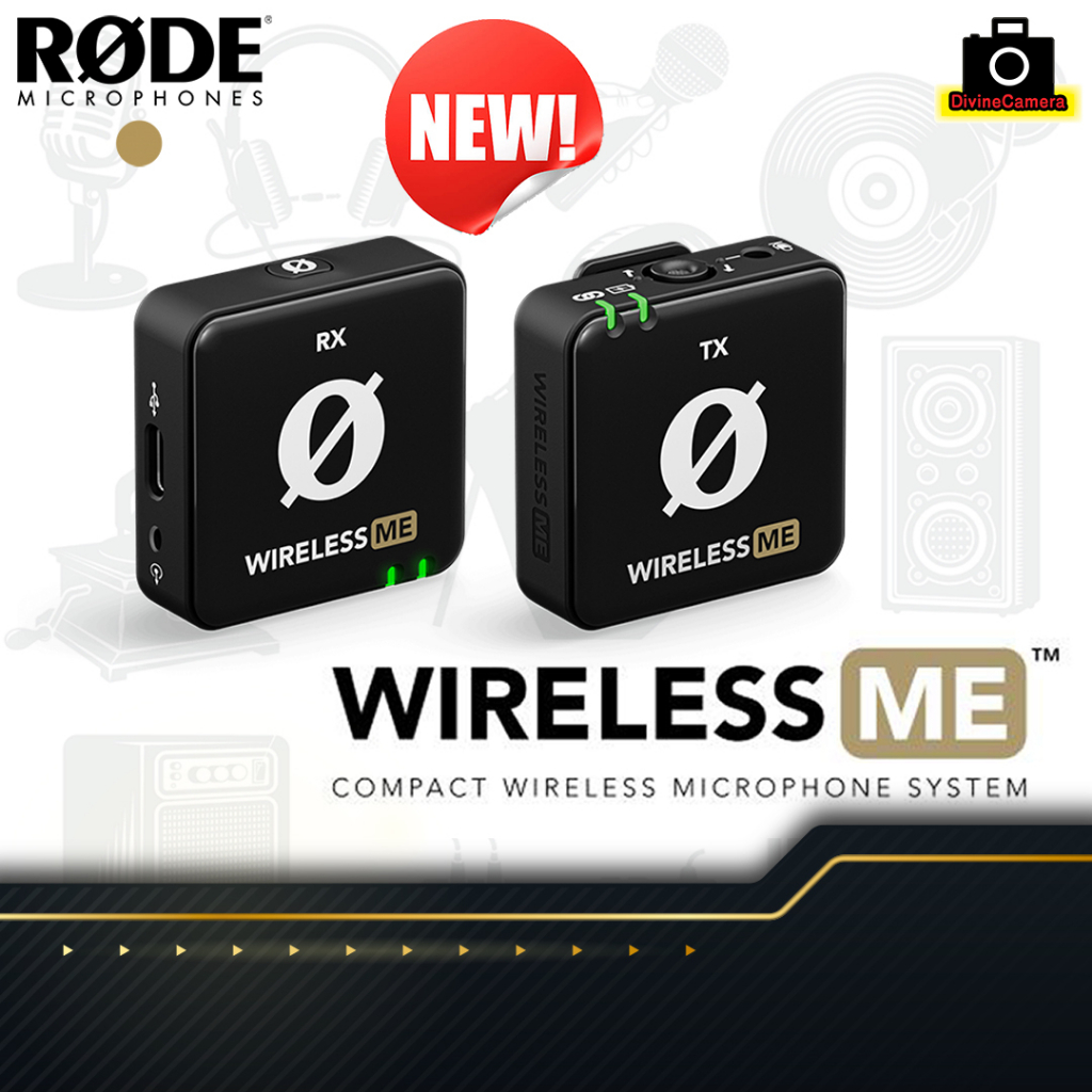 Rode Wireless ME Compact Wireless Microphone System | Shopee Singapore