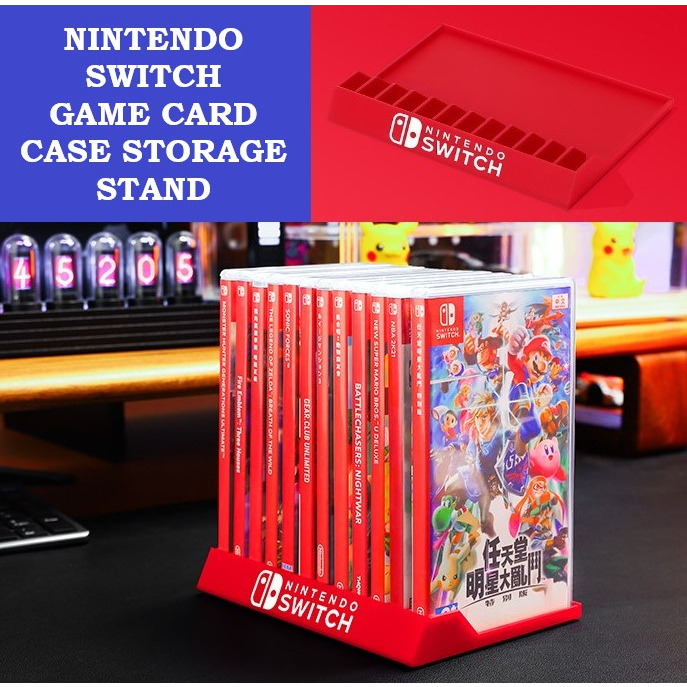 Nintendo Switch Game Card Case Storage Stand Card Holder Disc Rack | Shopee Singapore