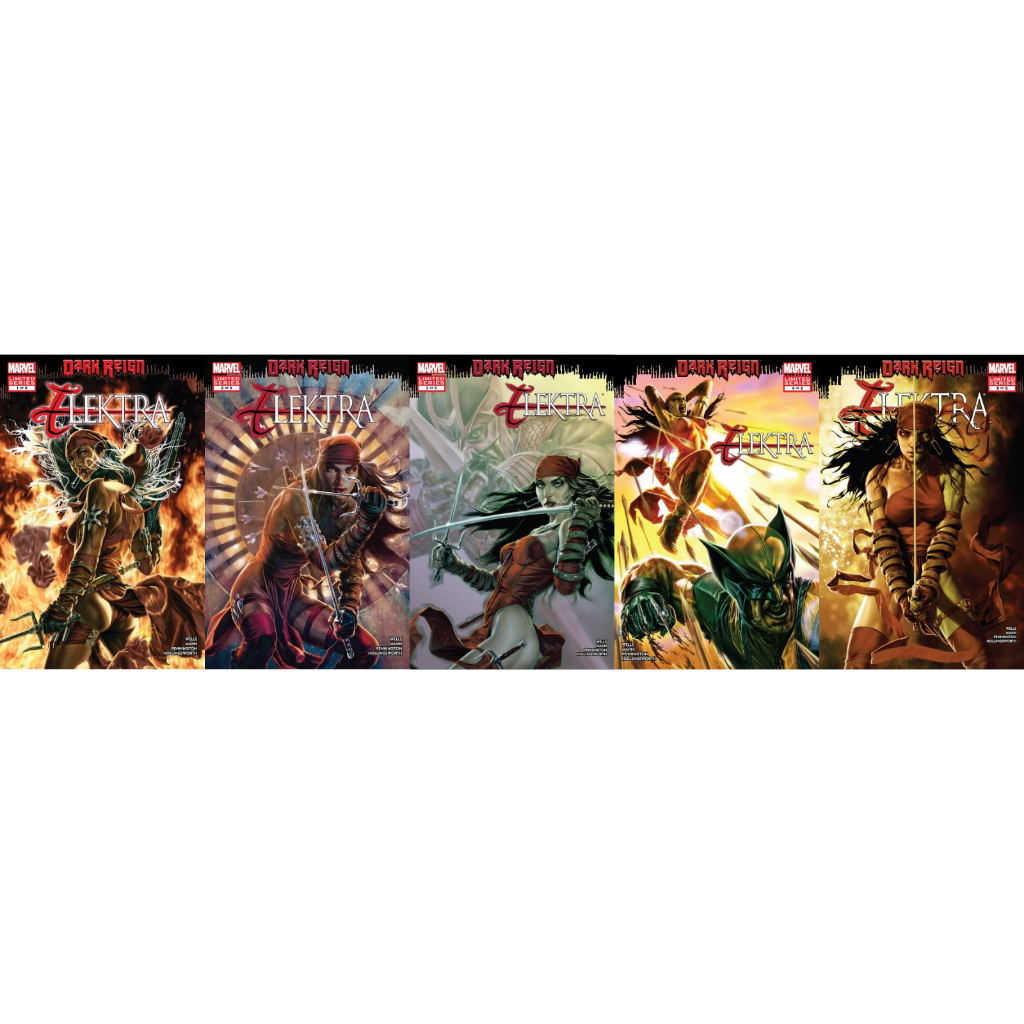 DARK REIGN ELEKTRA 1- 5 COMPLETE SET MARVEL COMICS | Shopee Singapore