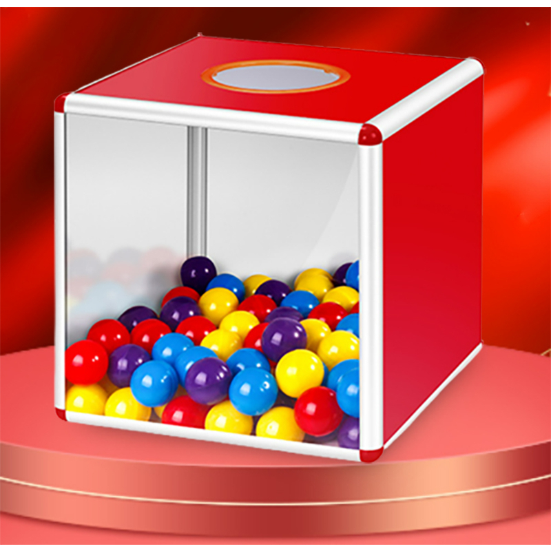 25cm Acrylic Lucky Draw Box, Lottery Box, Prize Drawing Box, Kotak ...