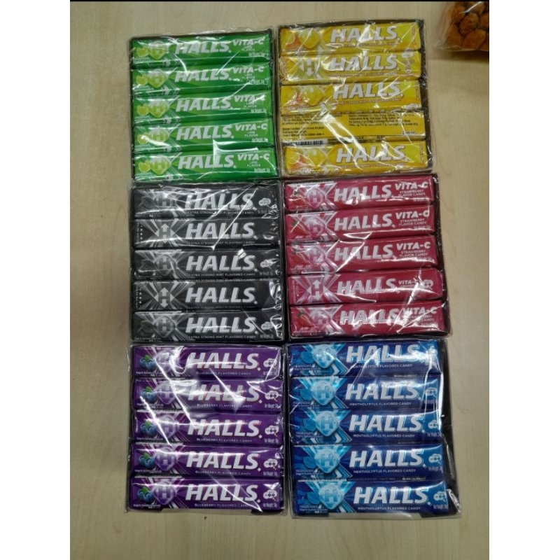 ️ HALLS ( OUTER 40g X 20sticks ) | Shopee Singapore