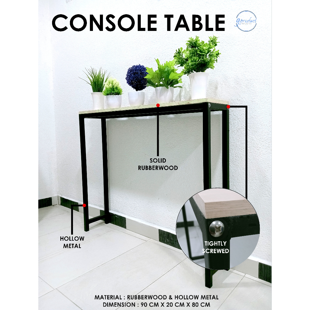CONSOLE TABLE | MEJA KONSOL | SIDE TABLE | MEJA TEPI | DINING TABLE ...