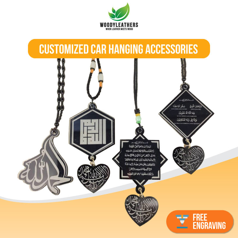 Hiasan Gantung Kereta/Customized Car Hanging Accessories with FREE Name ...