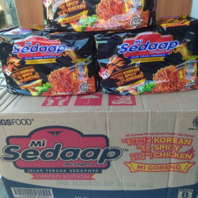 mi sedap korean spicy chicken 5x8 ctn | Shopee Singapore