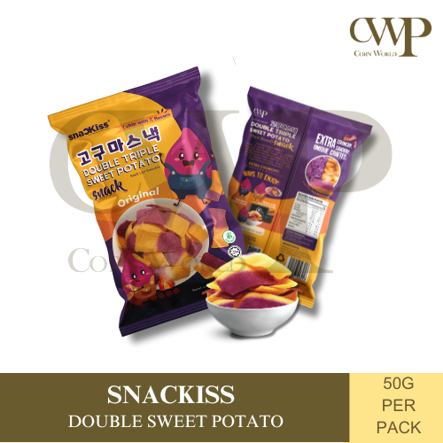 Snackiss Double Triple Sweet Potato Snack | Shopee Singapore