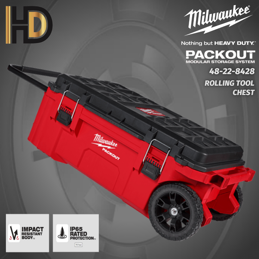 Milwaukee PACKOUT Rolling Tool Chest / Milwaukee Packout Rolling Tool ...