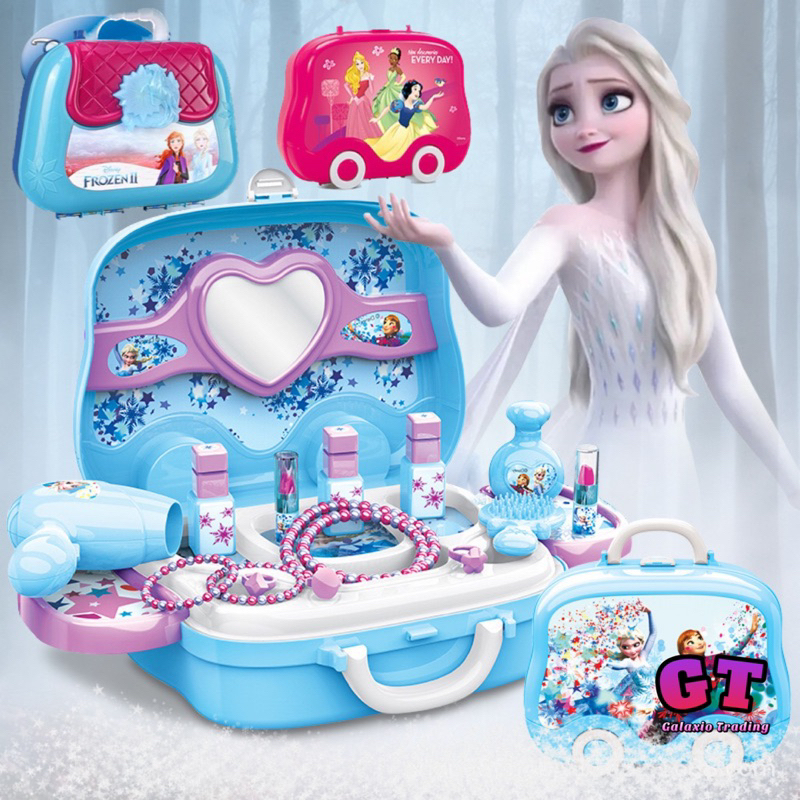 ️ GT Make Up Toy Frozen Elsa Kids Toys Deluxe Girl Make Up 2 in 1 ...