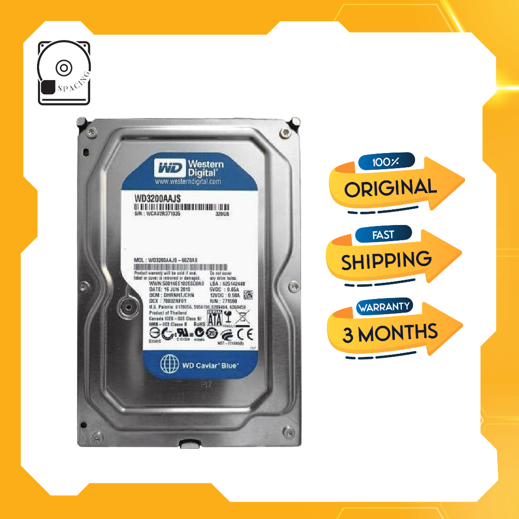 [100% HEALTH] WD/ Seagate/ Toshiba 160GB - 500GB SATA 3.5" External ...