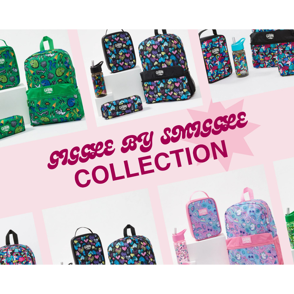 SMIGGLE BACKPACK GIGGLE 4 SET | Shopee Singapore