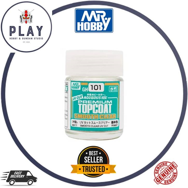 Mr.Hobby GH101 PREMIUM TOP COAT SMOOTH CLEAR UV CUT (MATT) | Shopee ...