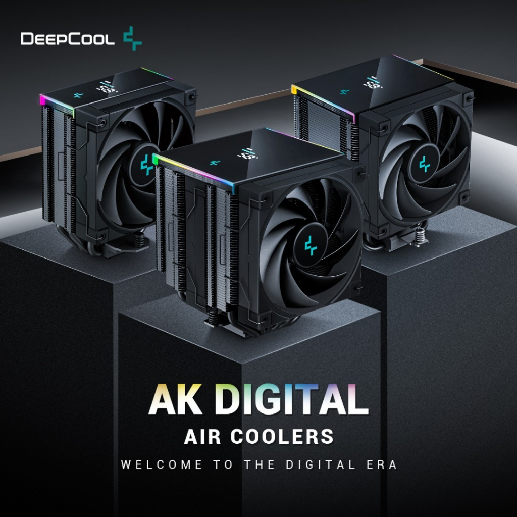 DeepCool AK400 / AK500 / AK620 - Digital/ PRO With Digital Screen ...