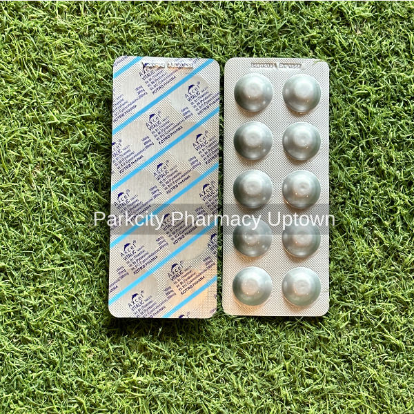 Axcel Vitalic Tablet 1 Strip 10 Tablets Vitamin B Complex B1 B6 B12 ...