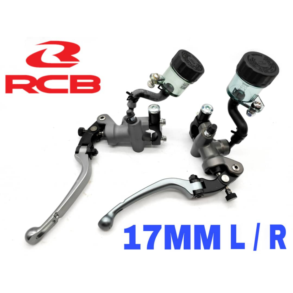 RCB S1 Forged Master Brake Pump Left / Right 17MM Racing Boy S-1 R25 ...