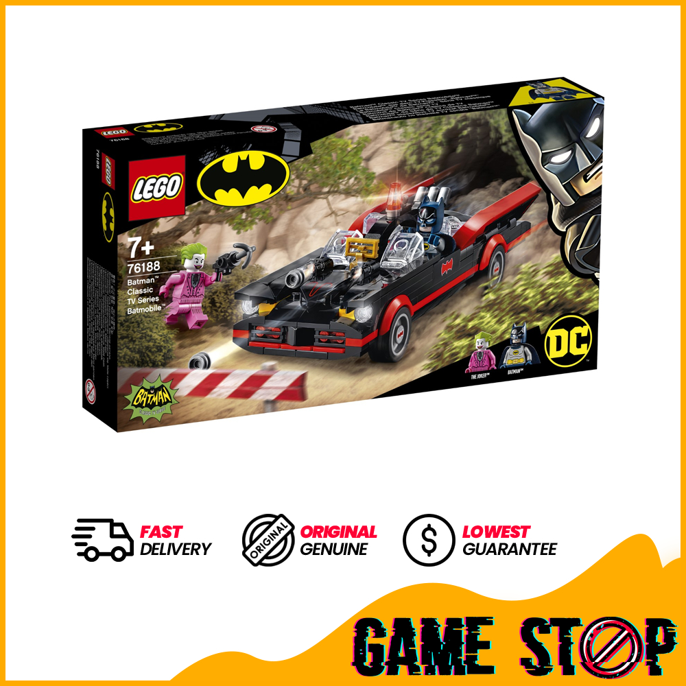 Lego DC Batman: Batman Classic TV Series Batmobile 76188 Building Toy ...